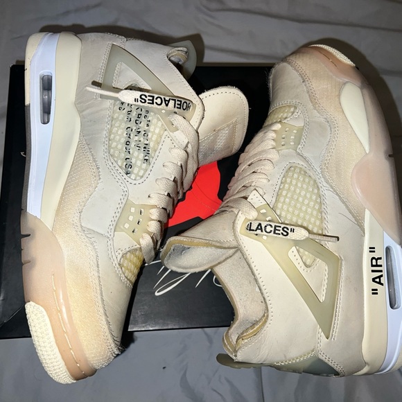 Off-White | Shoes | Off White Air Jordan 4s | Poshmark